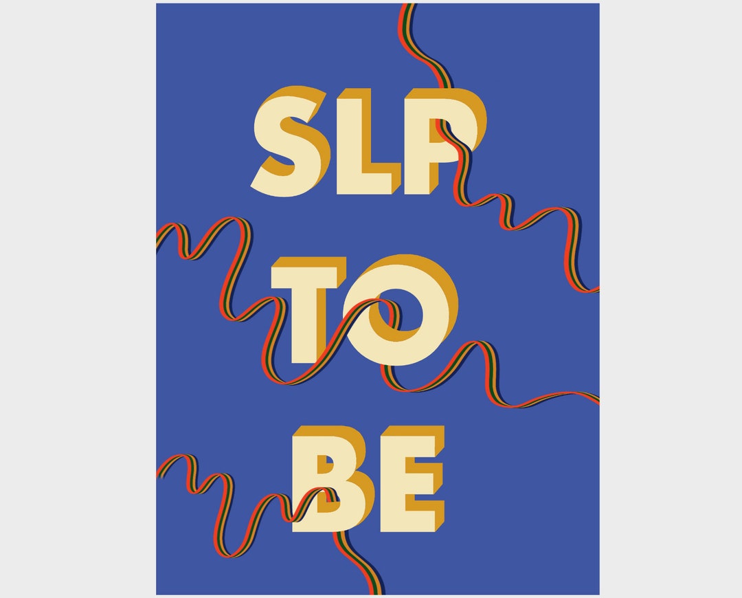 SLP Printable Poster - Etsy