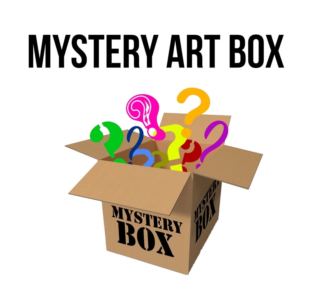 Mystery Box Wall Art Print Wall Hangings Illustration - Etsy