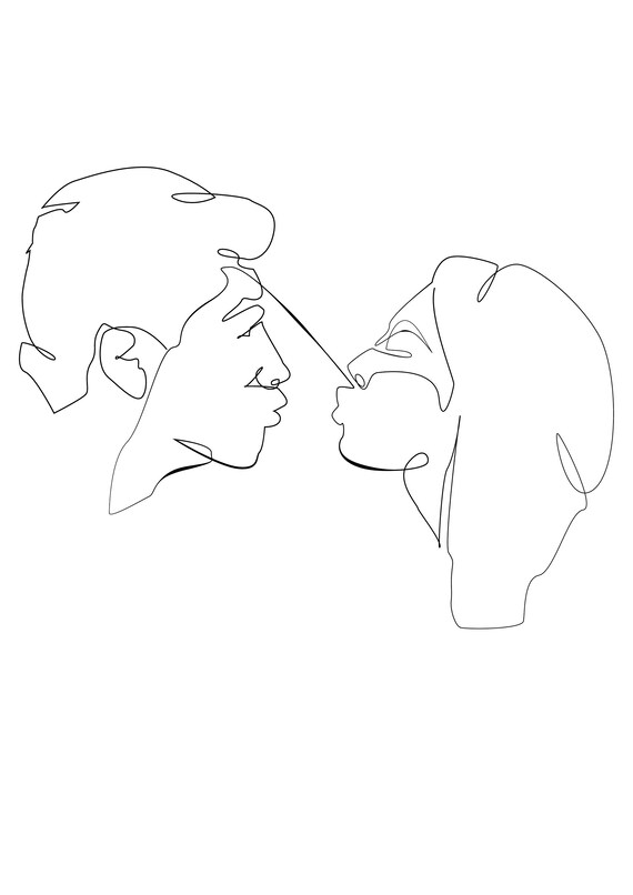 Home Décor Personalised line drawing Home & Living Wall Décor etna.com.pe