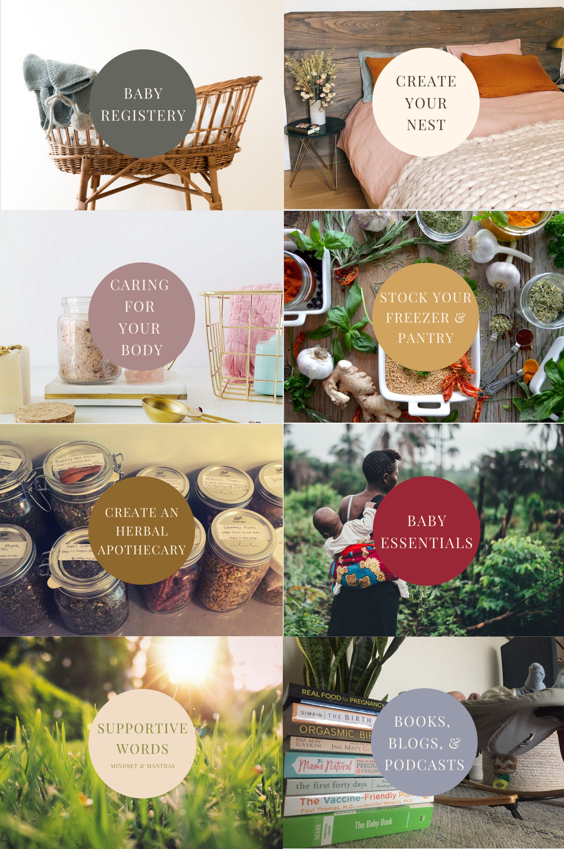 New Mom Guide Non Toxic Products After Birth Care Postpartum Nutrition ...