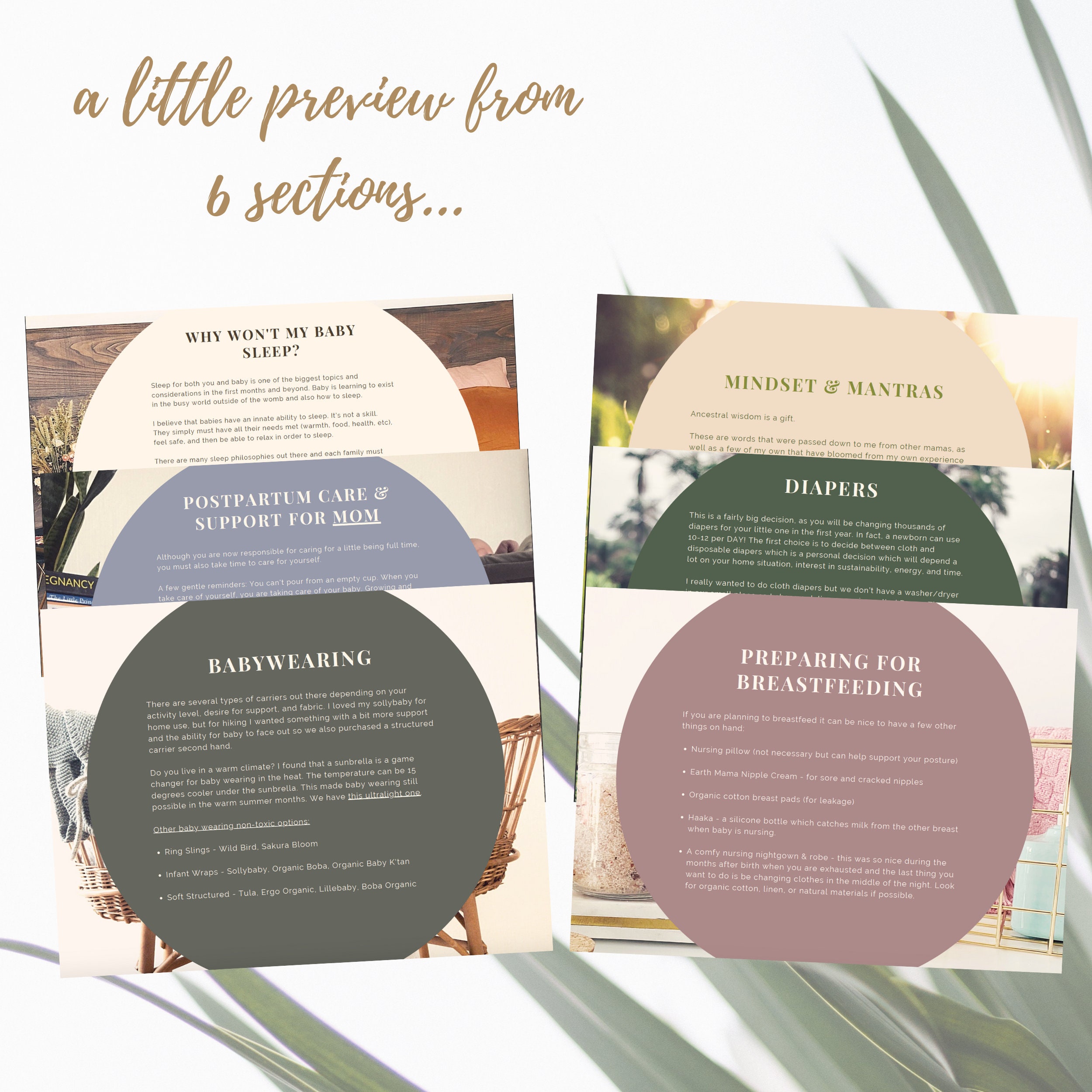 New Mom Guide Non Toxic Products After Birth Care Postpartum Nutrition ...