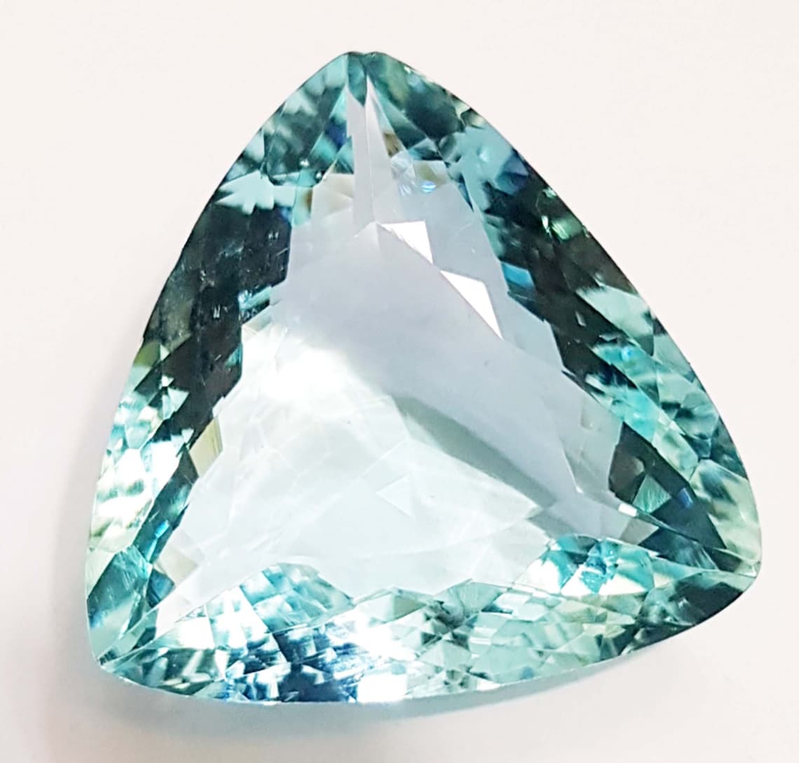 50.00 Ct Light Blue Color Aquamarine Gemstone Top Quality - Etsy