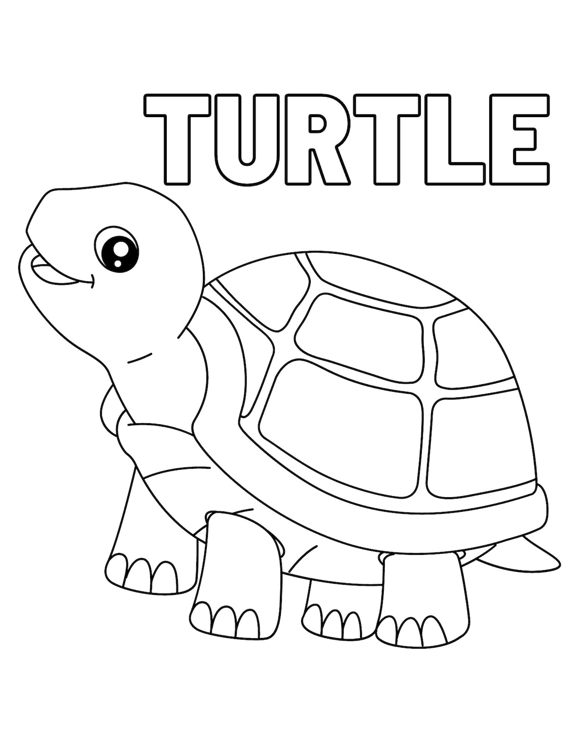 Animal Coloring Sheets - Etsy