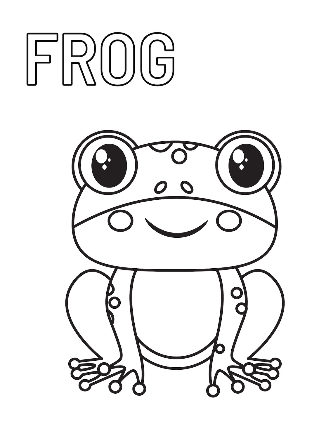 Animal Coloring Sheets - Etsy