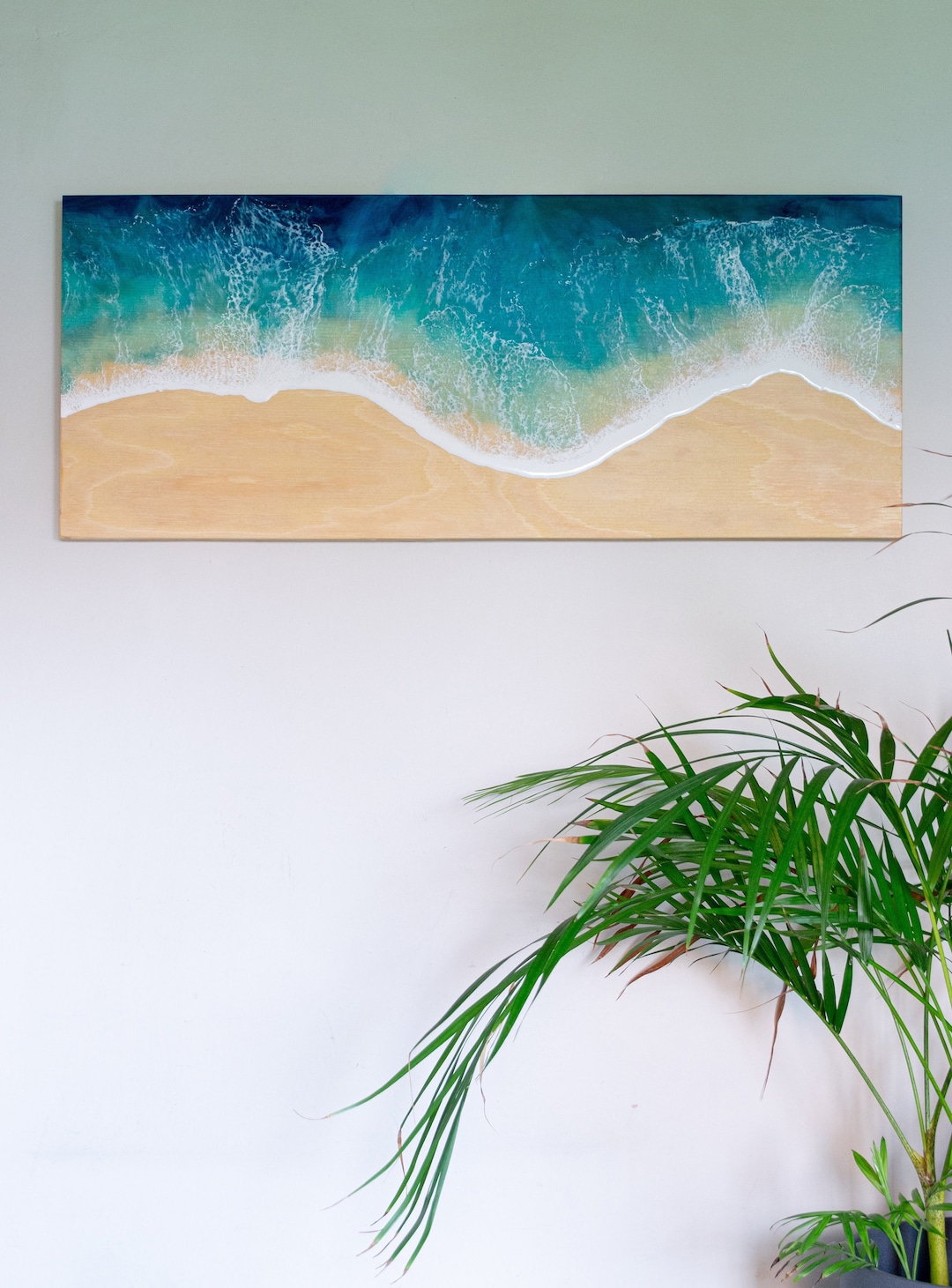 Ocean Resin Wall Art Seascape - Etsy