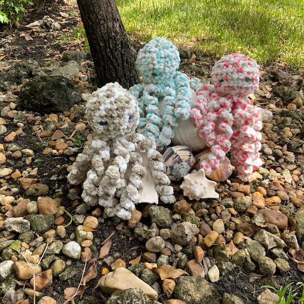 Octopus Plush - Etsy