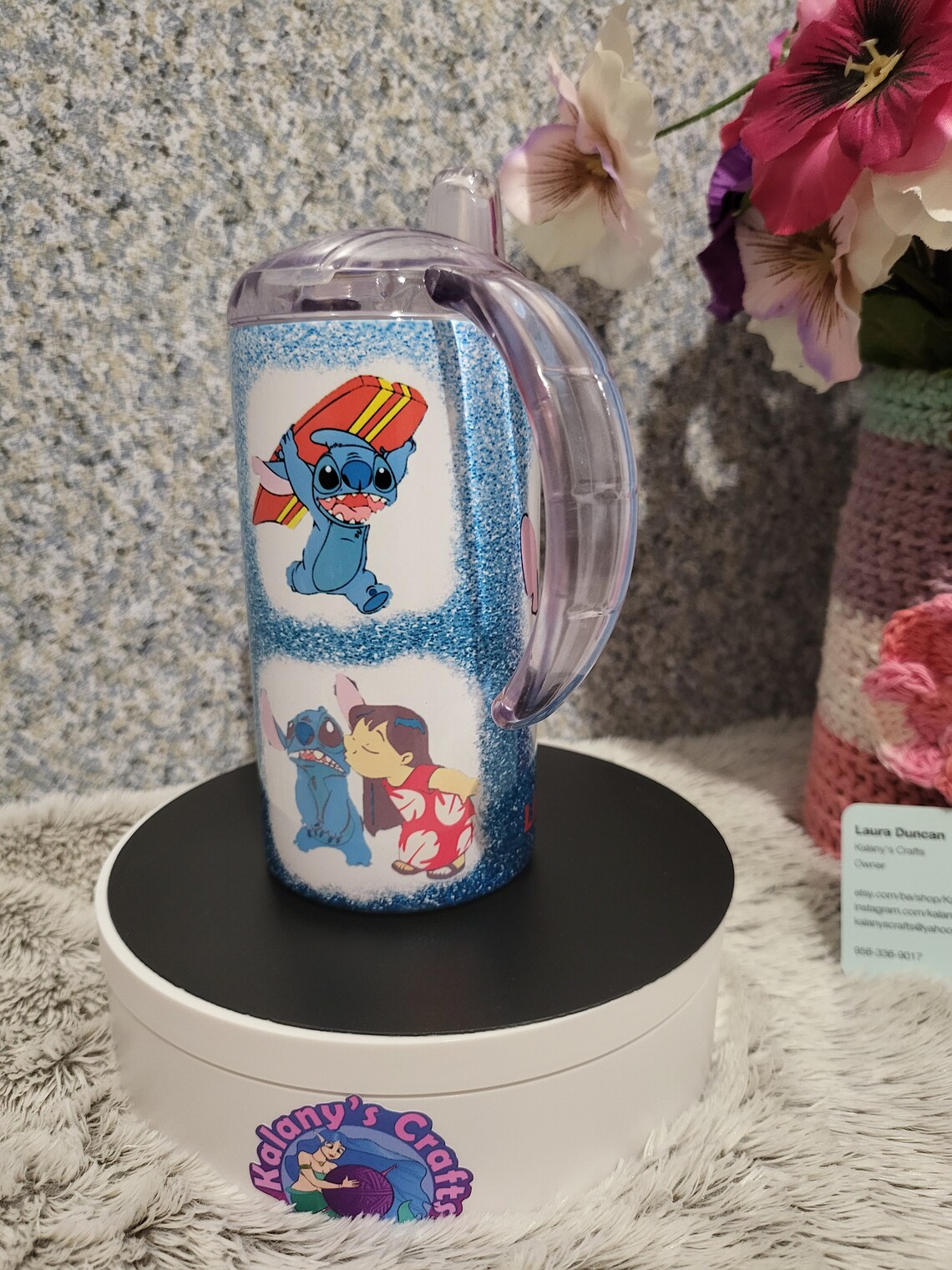 Stitch Sippy Cup - Etsy