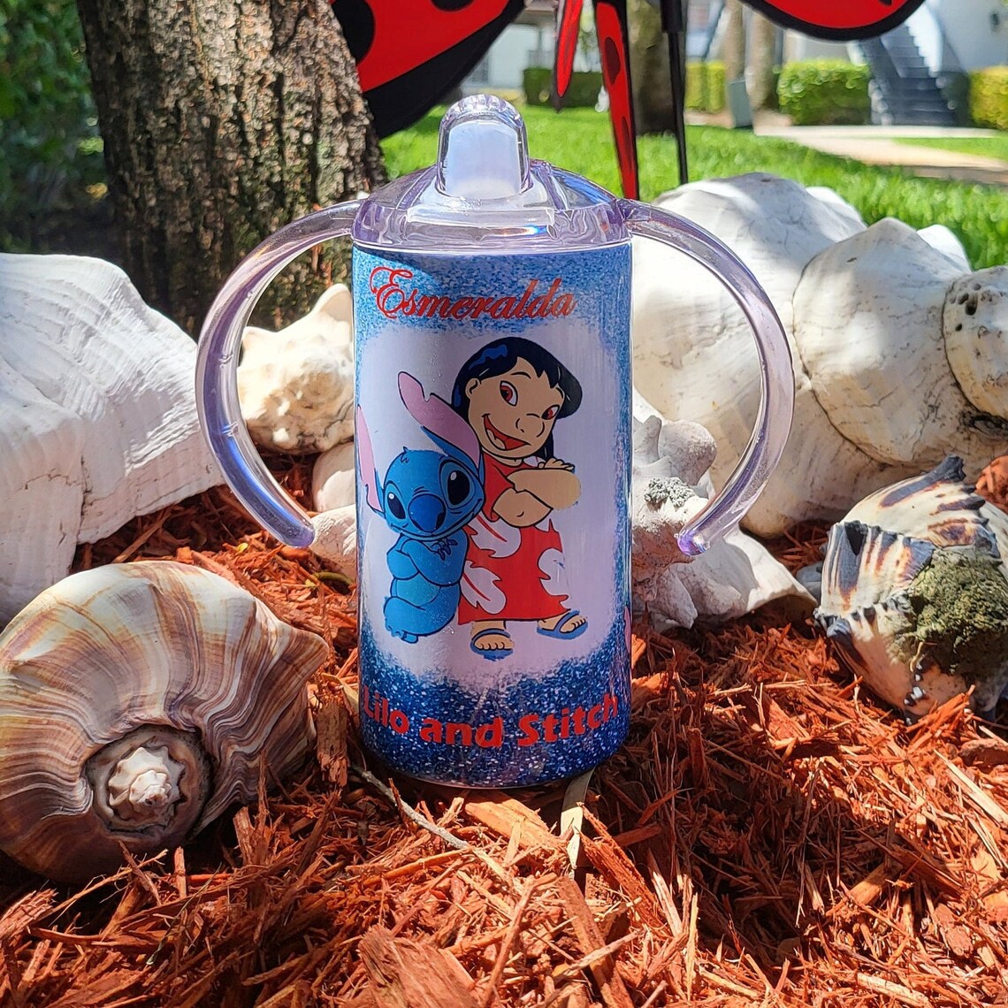 Stitch Sippy Cup - Etsy