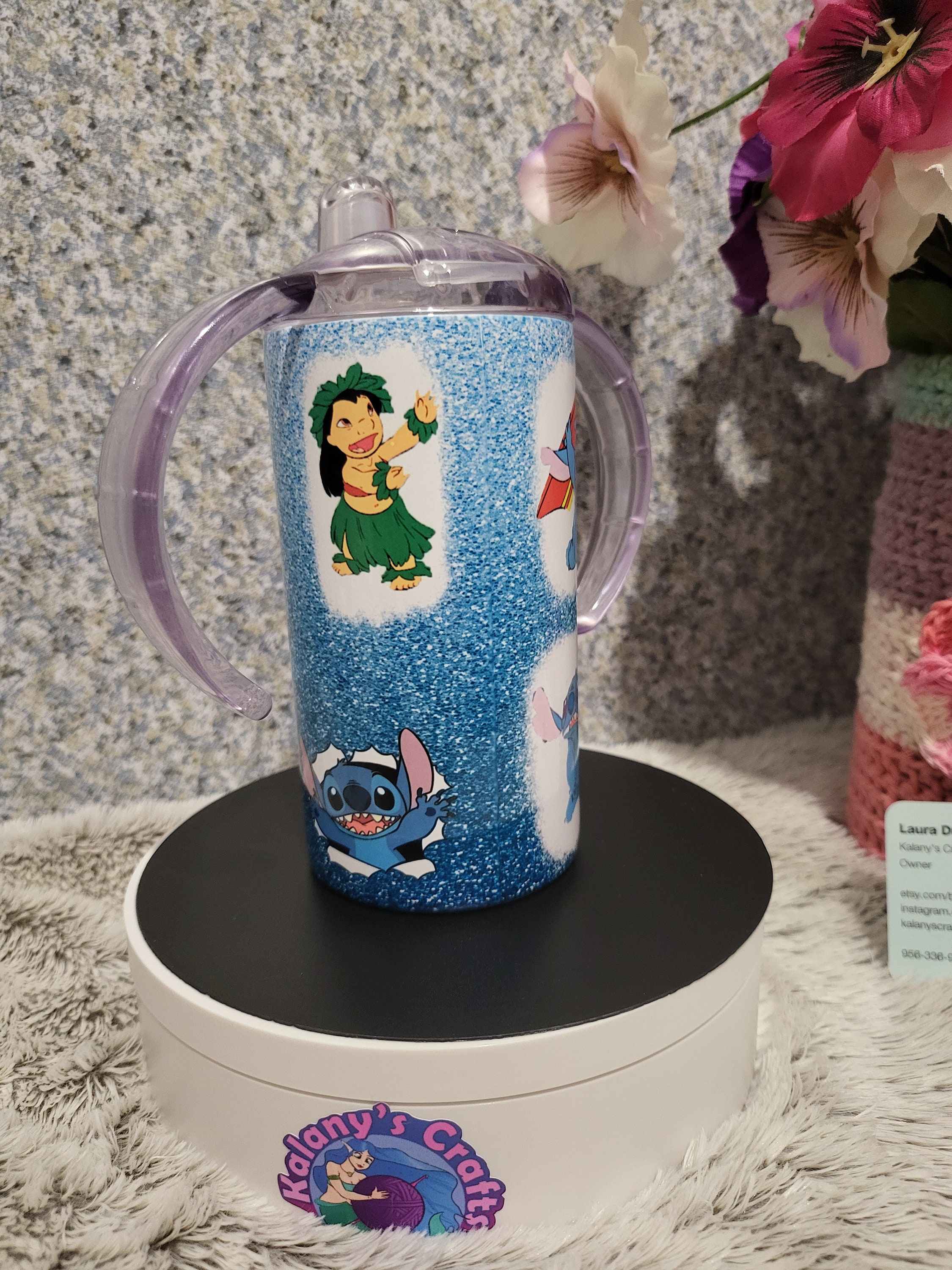 Stitch Sippy Cup - Etsy