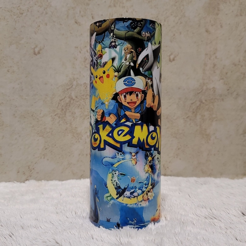 Pokemon Collage Tumbler - Etsy