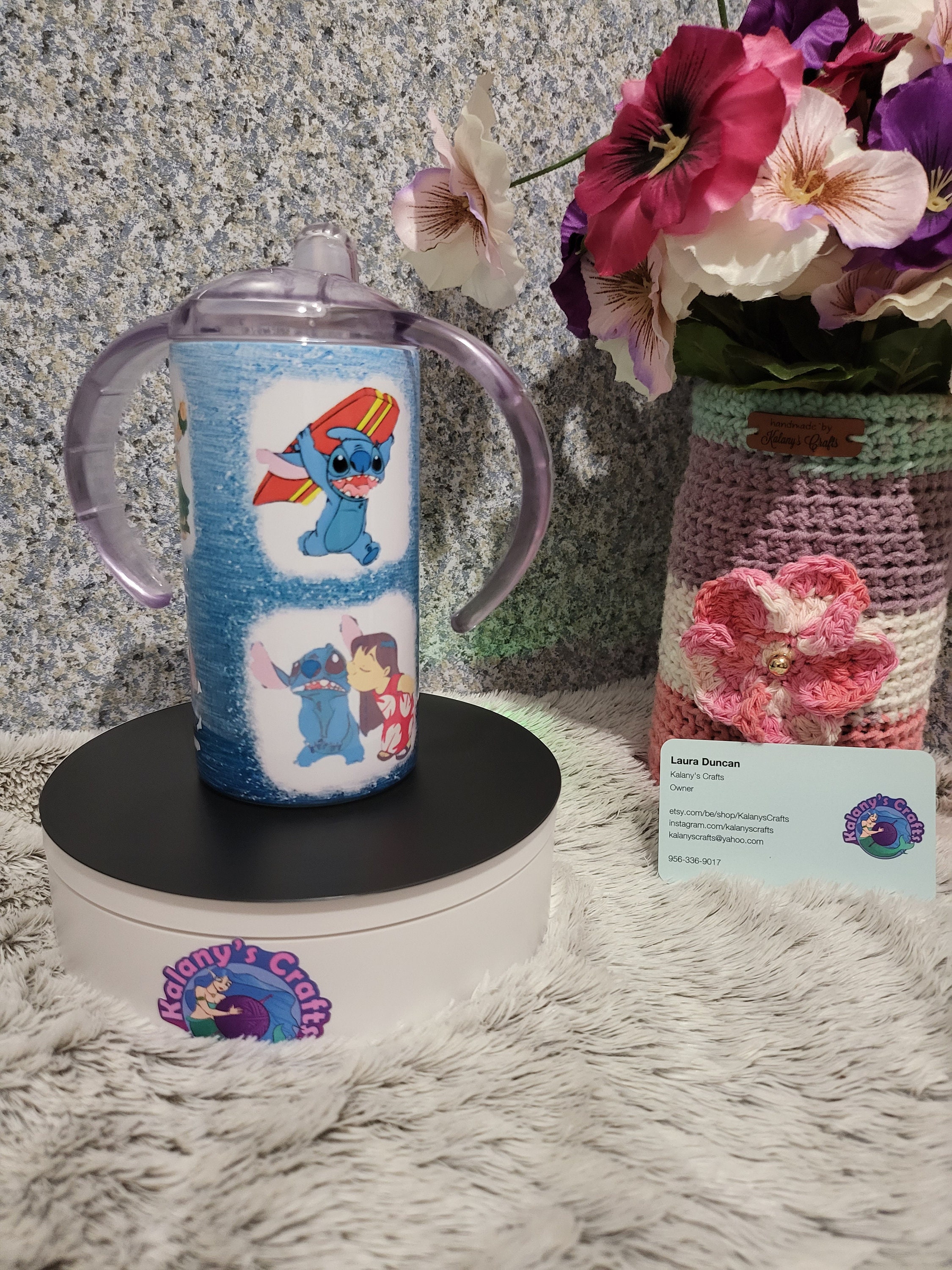 Stitch Sippy Cup - Etsy