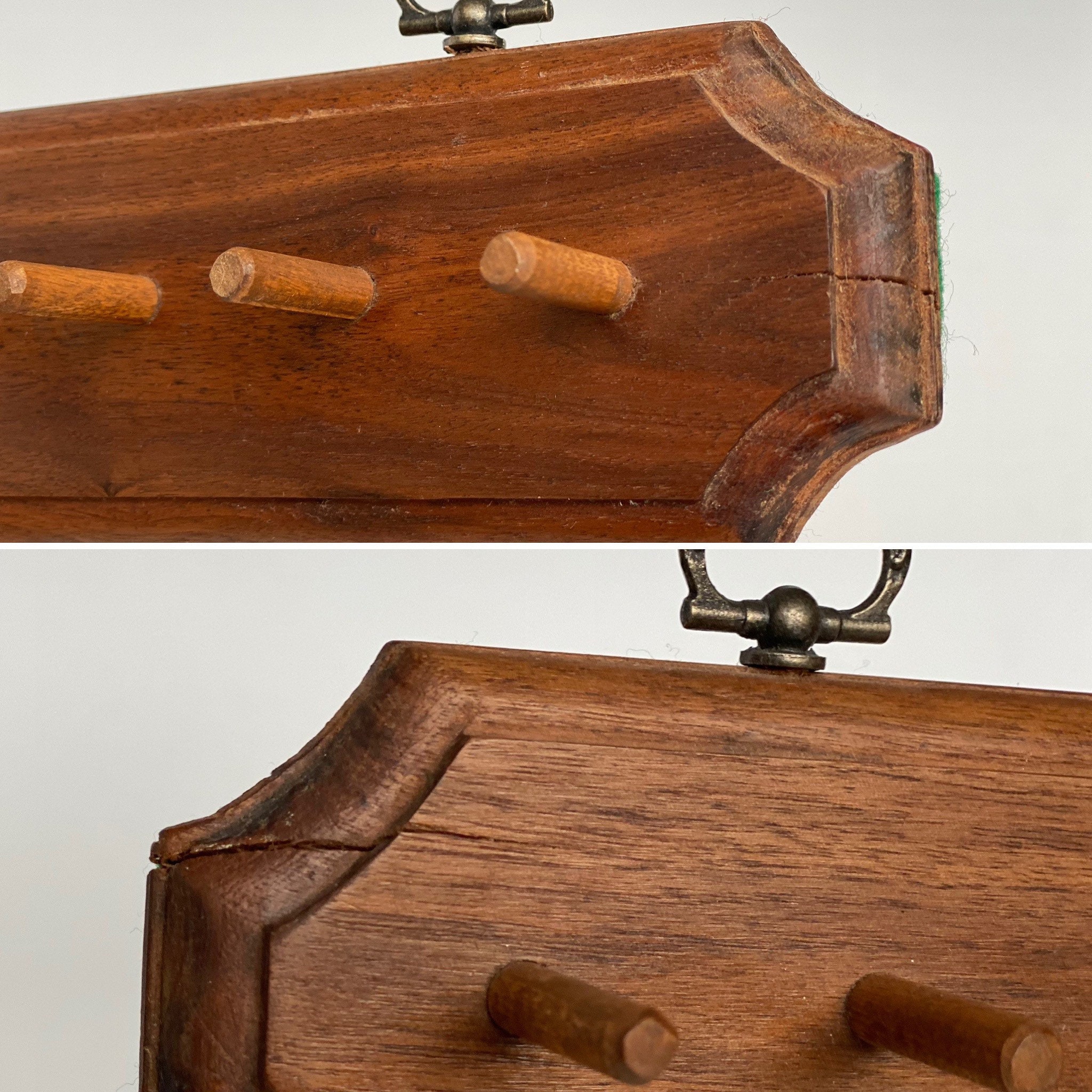 Vintage Wood Wall Display. Small Wall Display. Unique Wall - Etsy