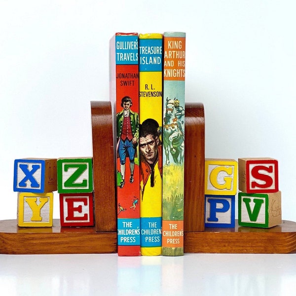 Kids Bookends - Etsy