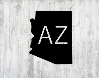 Arizona State Dxf - Etsy