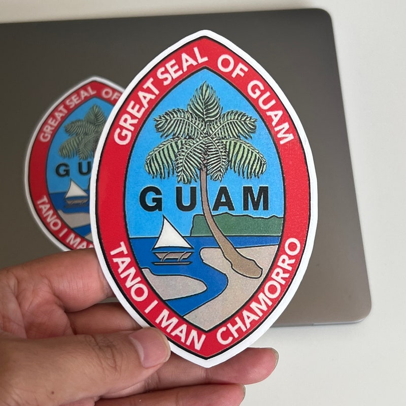 Guam Seal Decal - Etsy
