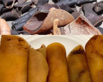 Ponmo Ijebu, Edible Cow Skin, Smoked Ponmo, 13 to 15 Pieces Dried Ponmo ...