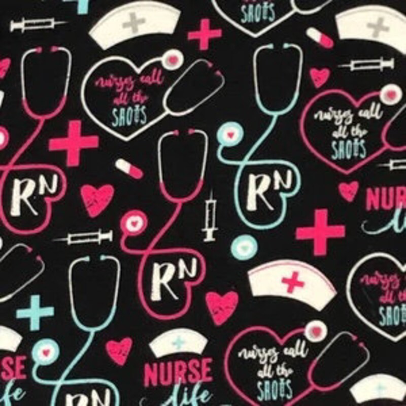 Nurse Fabric - Etsy