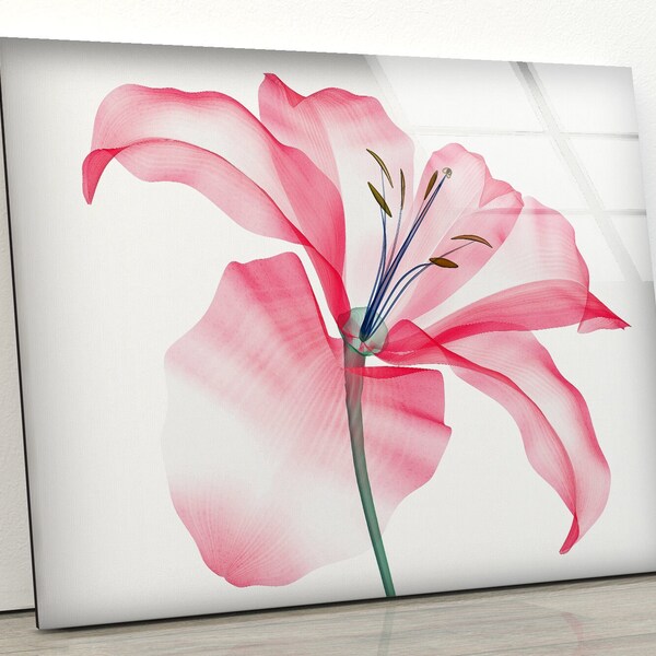Pink Floral Wall Art - Etsy