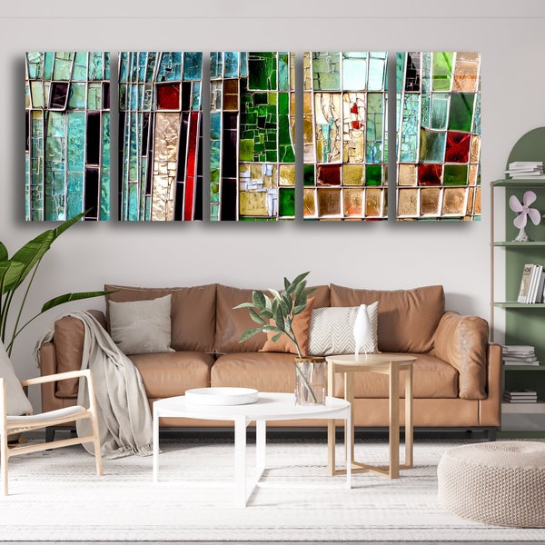 Large Tempered Glass Wall Art Oversized Horizontal - Etsy Large Tempered Glass Wall Art Oversized Horizontal - Etsy