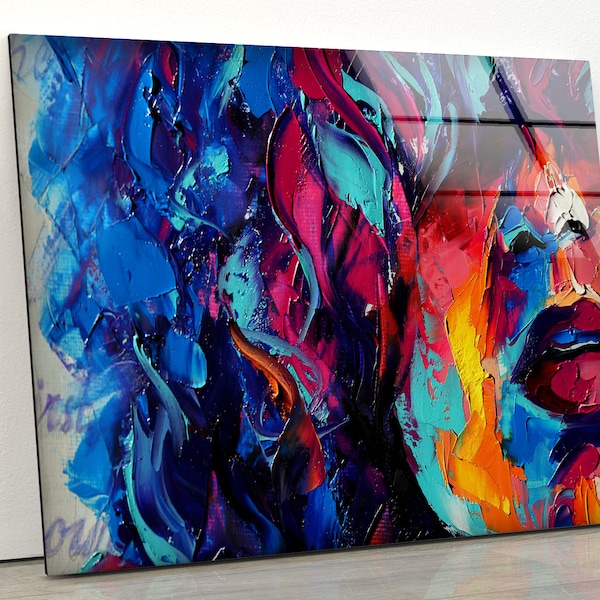 Glass Paintings Wall Art - Etsy