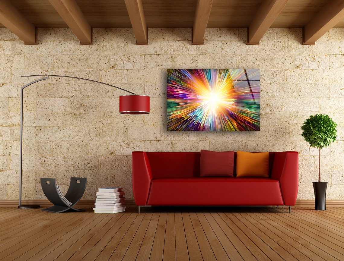 Tempered Glass Printing Wall Art-Oversized Wall Decor-Home | Etsy Tempered Glass Printing Wall Art-Oversized Wall Decor-Home | Etsy