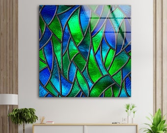 Tempered Glass Wall Art | Etsy