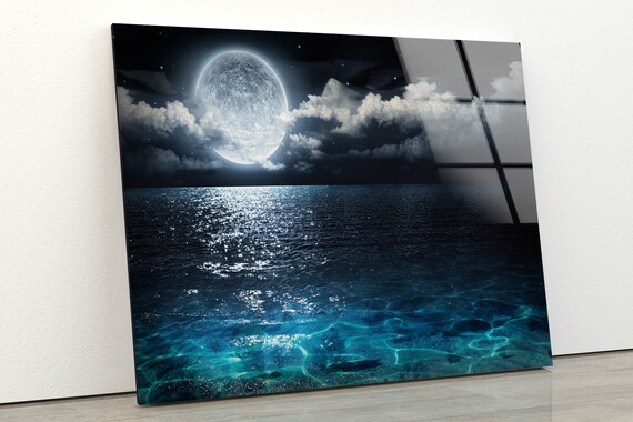 Extra Large Wall Art Tempered Glass Printing Wall Decor Home Etsy