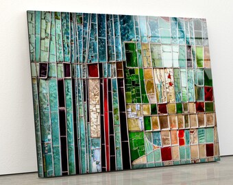 Large Glass Wall Art | Etsy