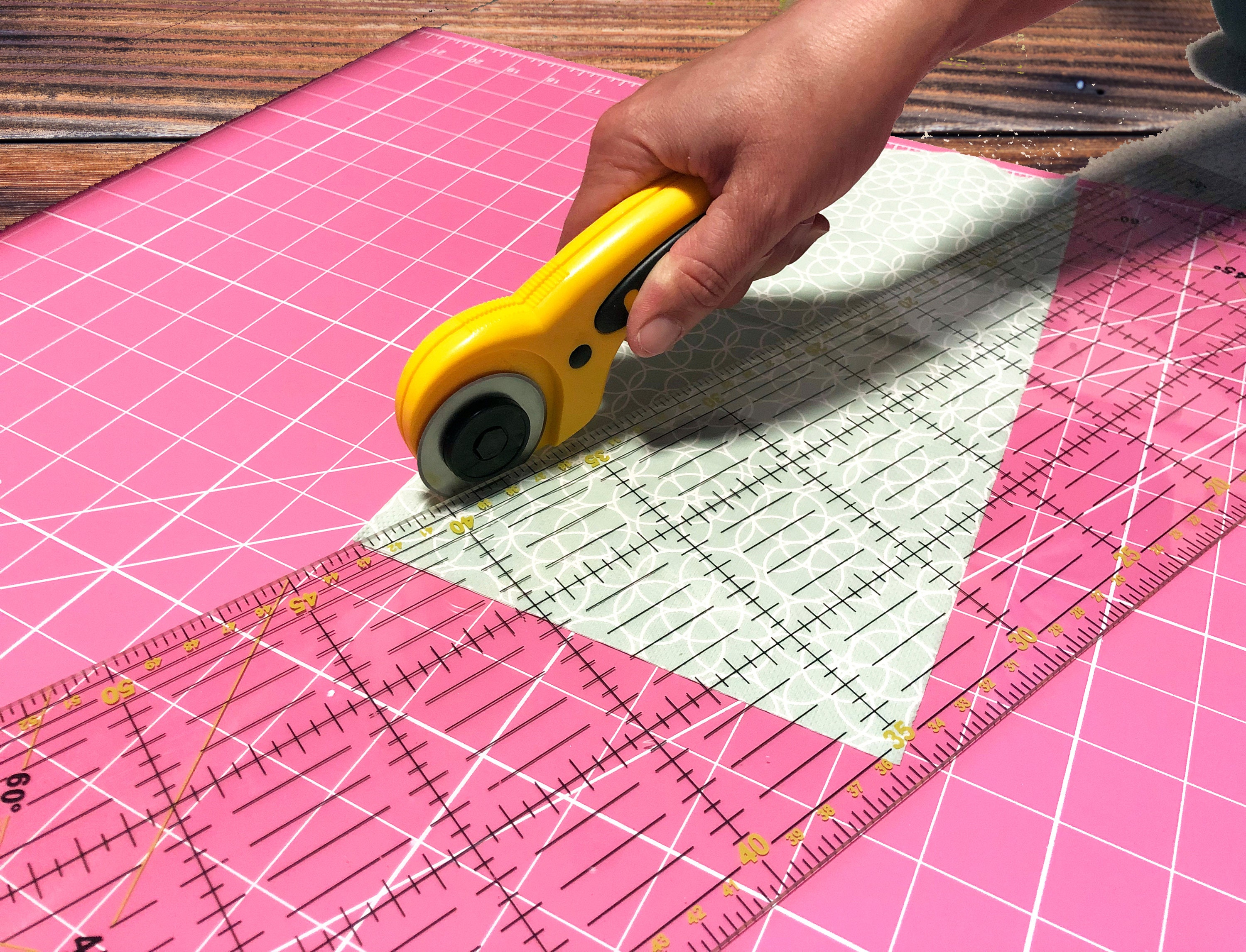 45 Mm Rotary Cutter SET A2 60x45 Self-healing Cutting Mat 2x Patchwork ...