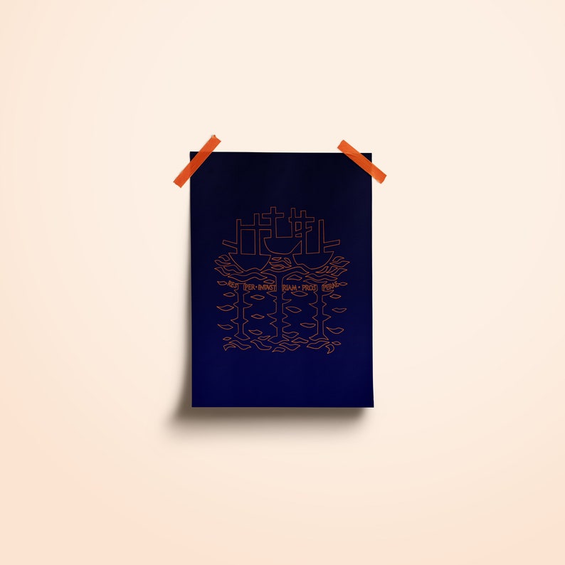 A4 Hull Three Ships Mural Line Drawing Print Choice of - Etsy UK