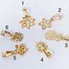 14k Gold Tropical Island Charm - Etsy