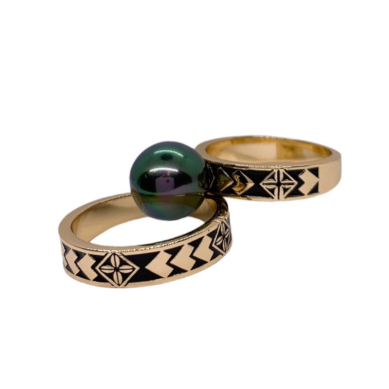 Polynesia Gold Ring - Etsy