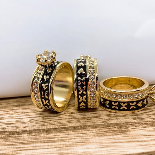 Polynesian Gold Ring - Etsy