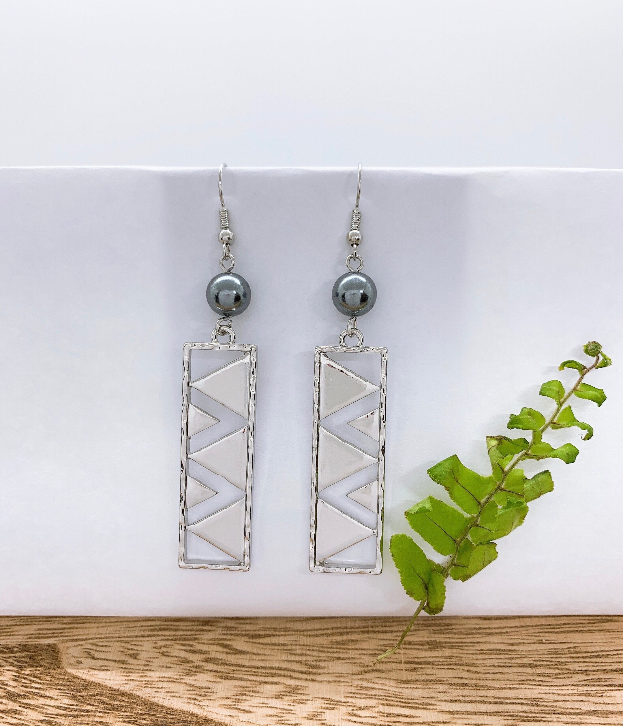 Hawaii Mauna Kea Triangle Tribal Rectangle with Shell Pearls | Etsy