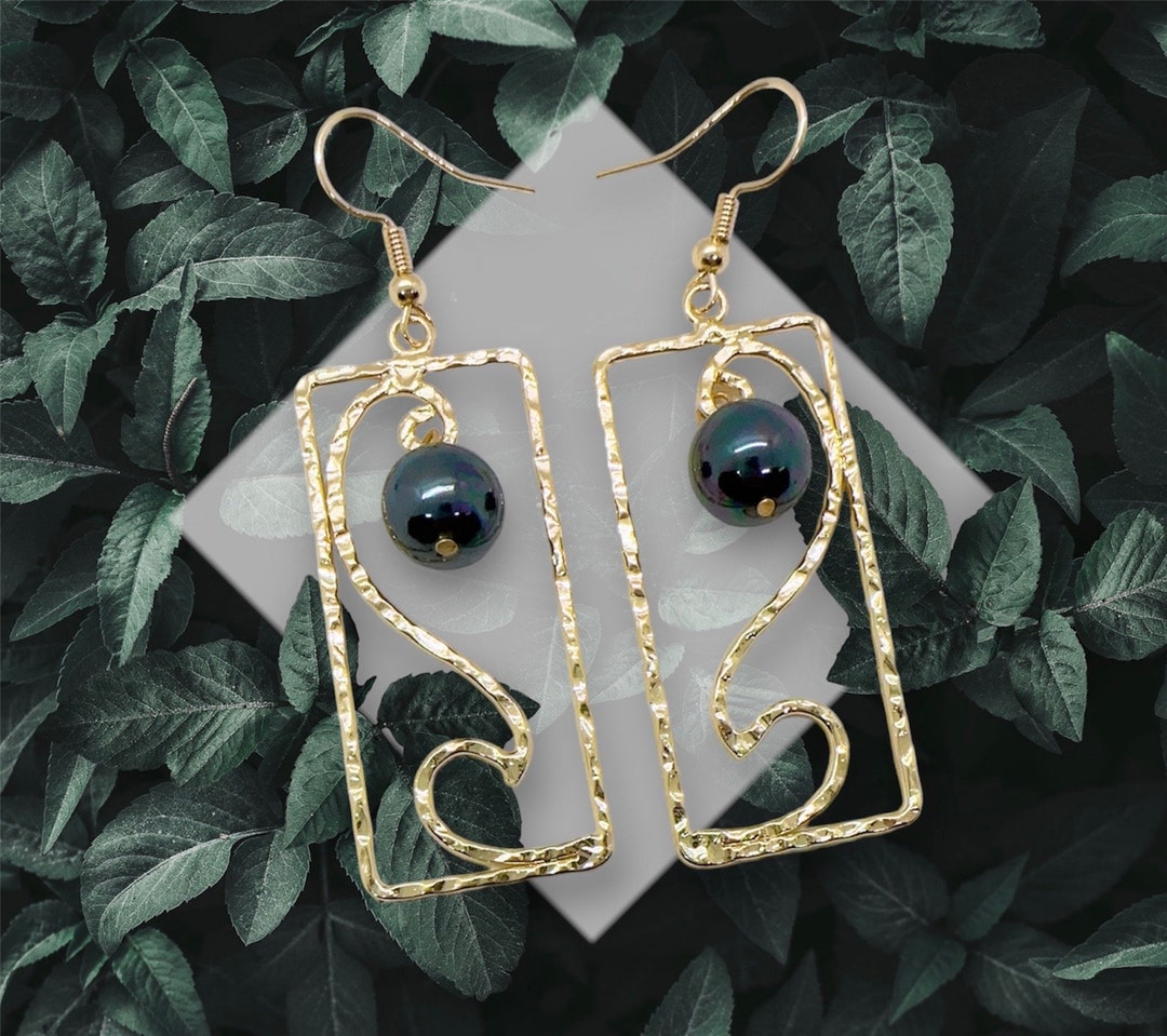 Hawaiian Hamilton Wave Hamilton Gold Earring or Necklace With Shell ...