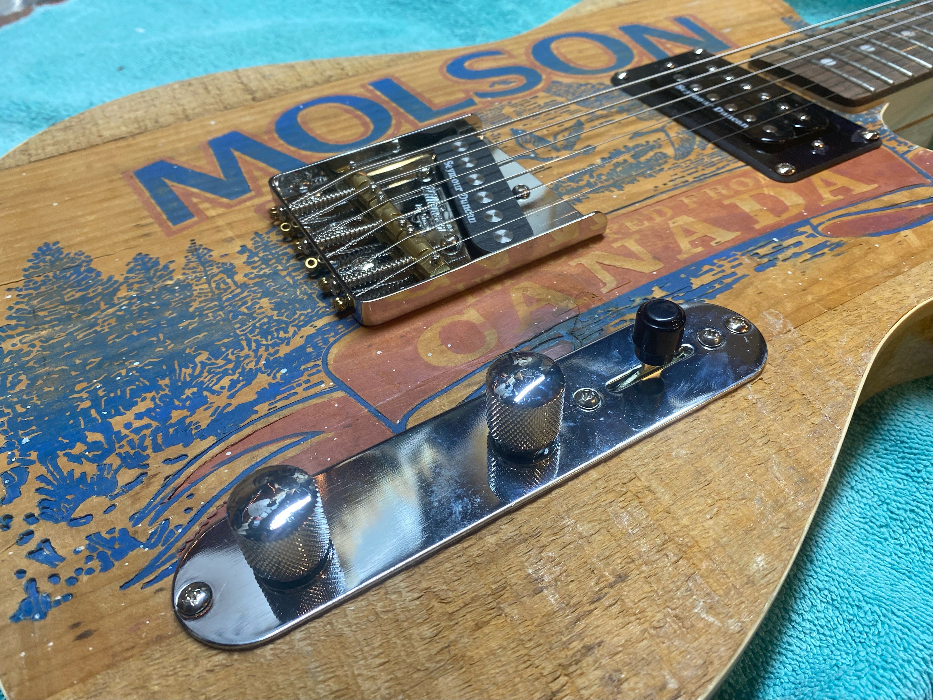 Custom Tele-style Cratecaster Guitar - Etsy