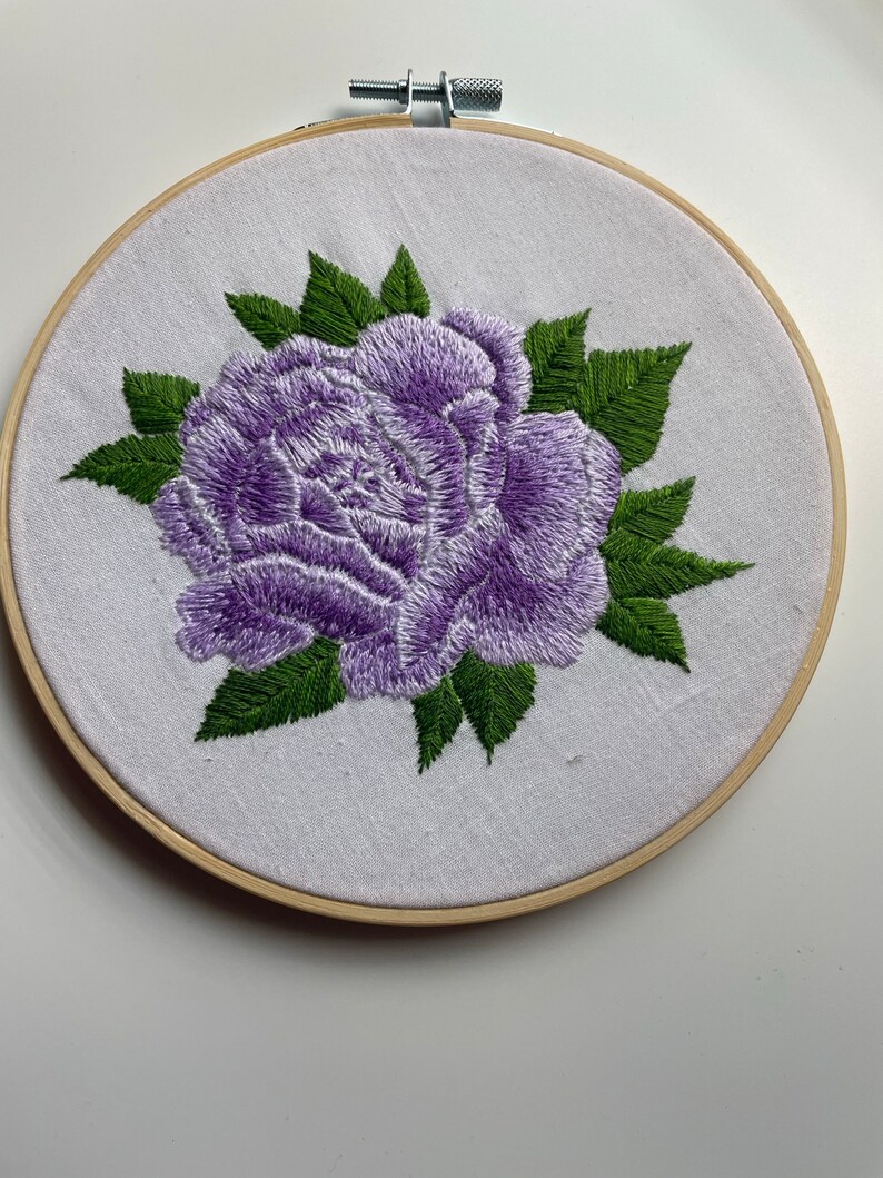 Peony Embroidery Pattern - Etsy