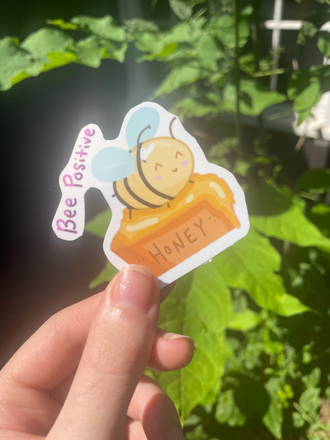 Bee Positive Sticker Honeybee Svg Stationery Grab Bag Bee - Etsy UK