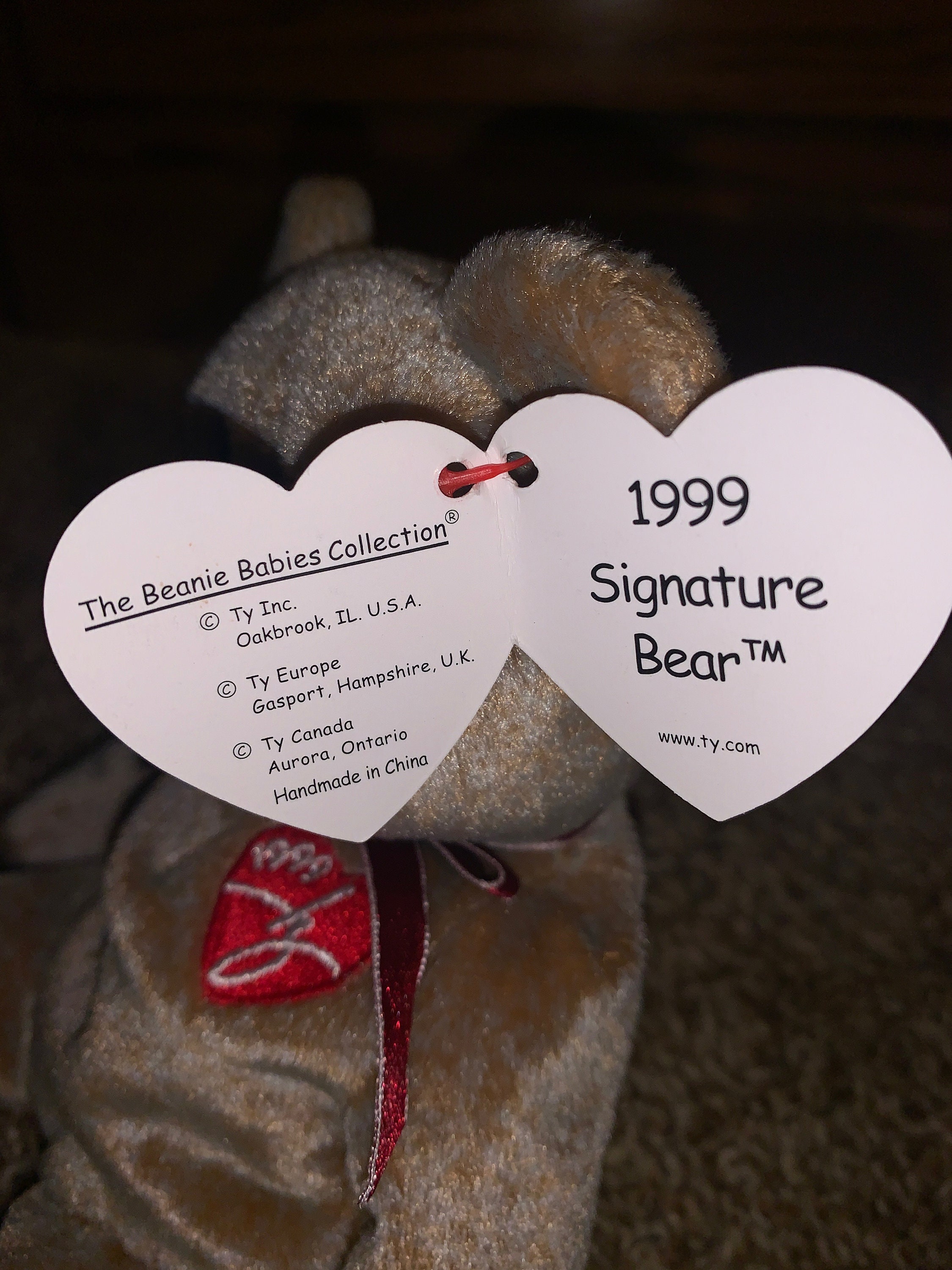1999 Signature Bear - Etsy