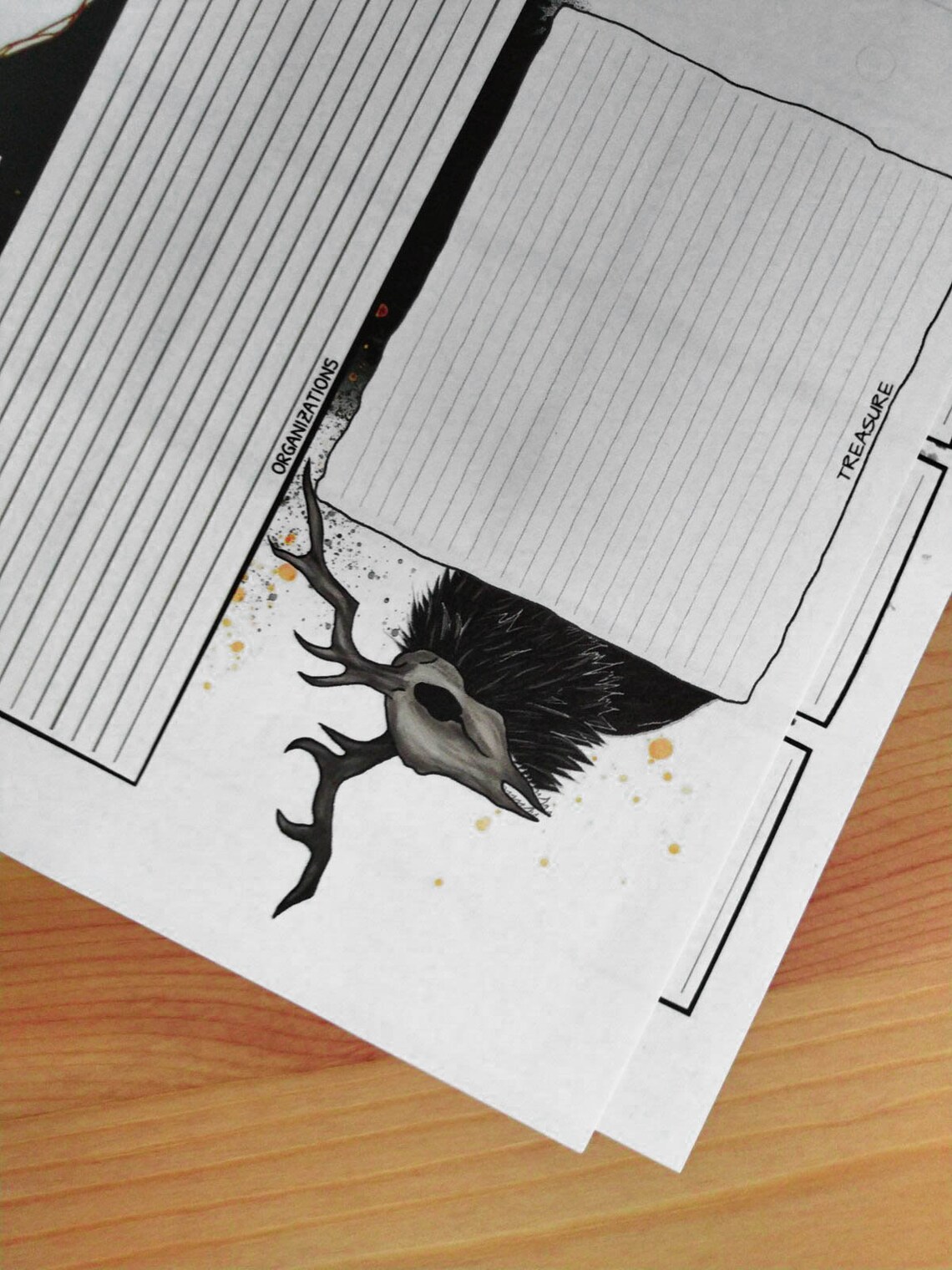 Cryptid Character Sheet Dnd: Mothman Fresno Nightcrawlers - Etsy