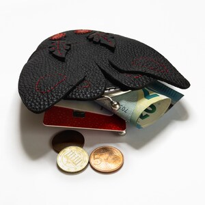 Mothman Coin Purse Cryptid Leather Wallet - Etsy