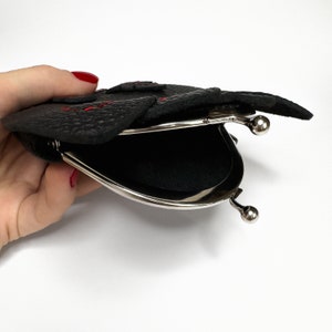 Mothman Coin Purse Cryptid Leather Wallet - Etsy