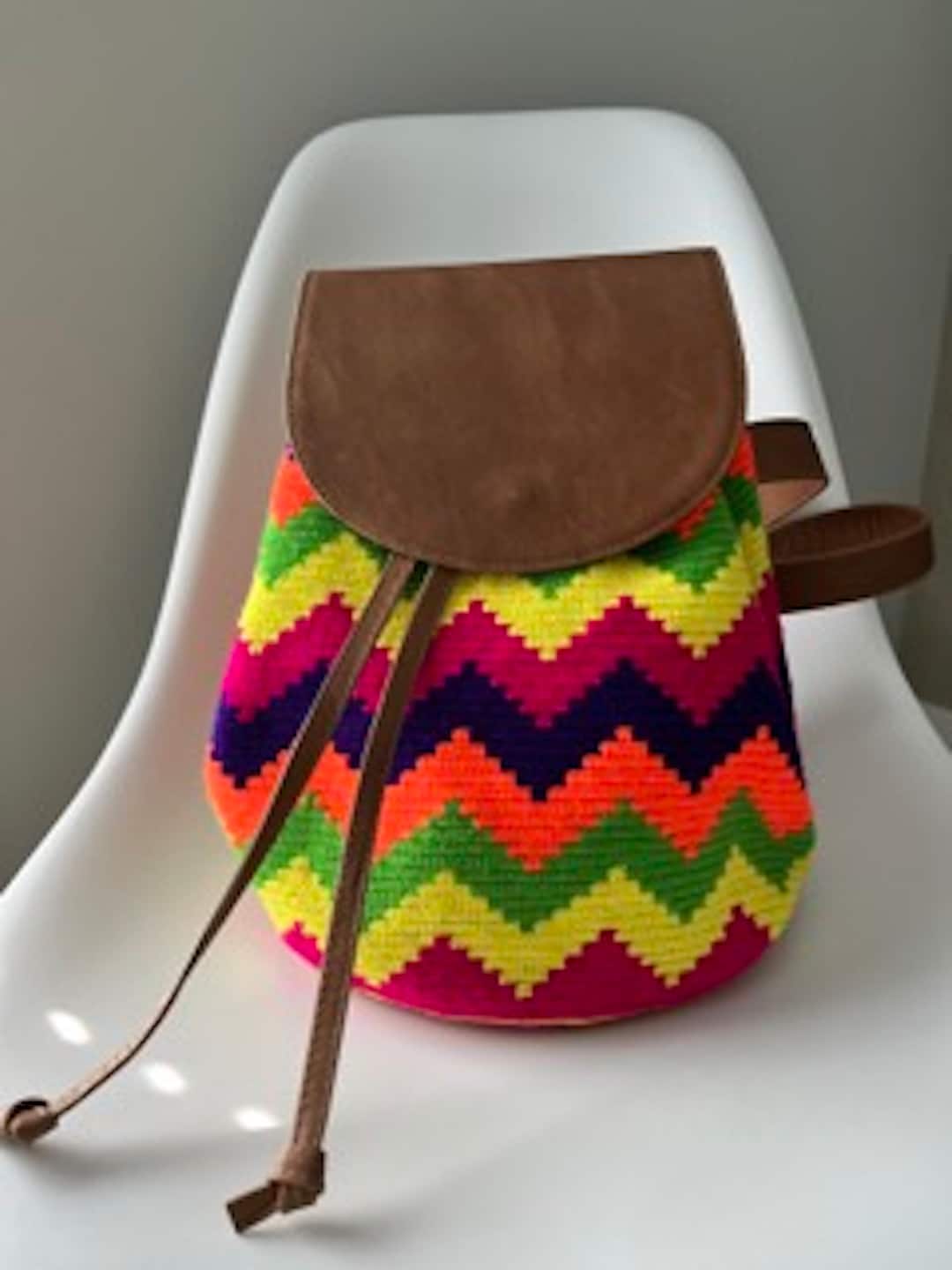 Handmade Wayuu Backpack - Etsy