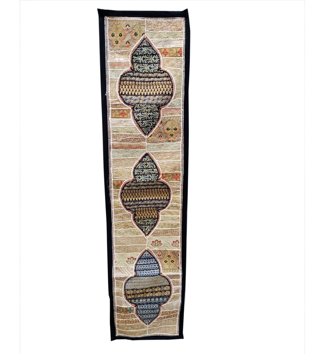 Indian Embroidered Vintage Runner, Table Runner, Boho Wall Runner ...