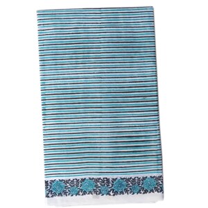 Stripe Design Block Print Fabric Indian Cotton Fabric Sewing - Etsy