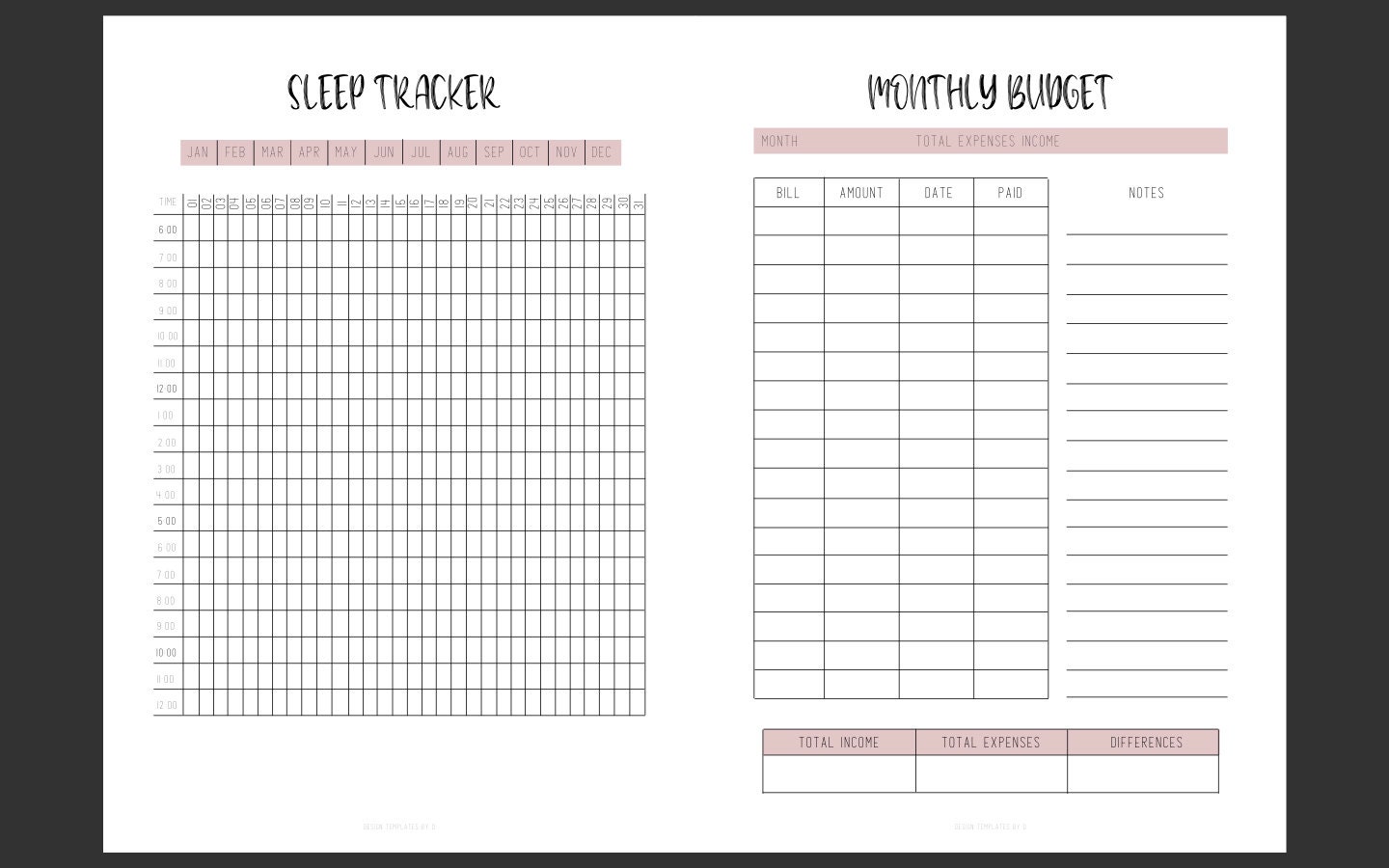 Digital Planner Inserts My Life Planner Download Prints - Etsy