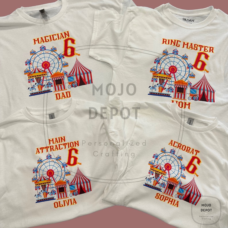 Circus Carnival Birthday Shirts! - Etsy