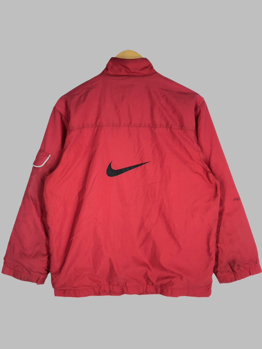 Vintage Nike Light Jacket 90s Nike Zipper Jacket Nike Bomber Jacket ...