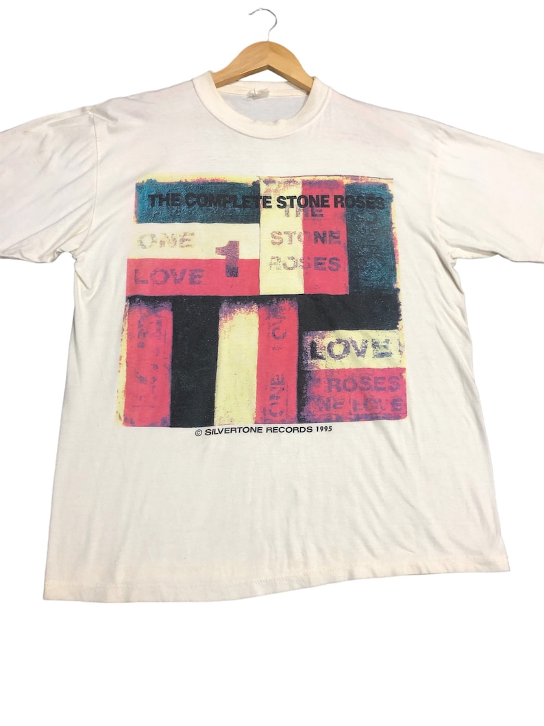 Vintage 90s the Stone Roses Promo Tee the Complete Stone Roses Band T ...