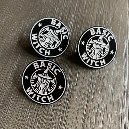 Witch Enamel Pin - Etsy